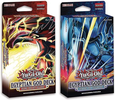 Yu Gi Oh Egyptian God Structure Deck Egyptian God Decks Available Now