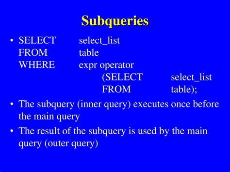 Ppt Software Specification Kxa233 Lecture 5a Group Functions And Subqueries Powerpoint