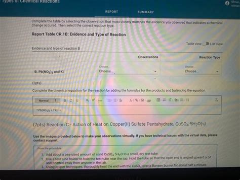 Solved Pts Reaction A Zinc Metal Zn S And Copper Ii Chegg Com