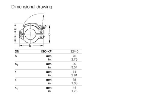 Quick Clamping Ring Iso Kf August Technology