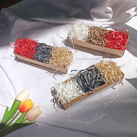 กระดาษฝอยสี กระดาษฝอยสำหรับรองกล่องของขวัญ กระดาษฝอยกันกระแทก บรรจุห่อละ 100 กรัม Shopee Thailand