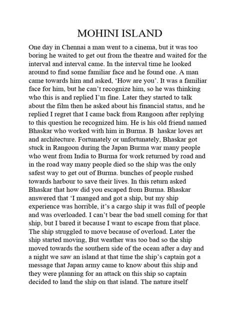 Mohini Theevu Pdf Tamils