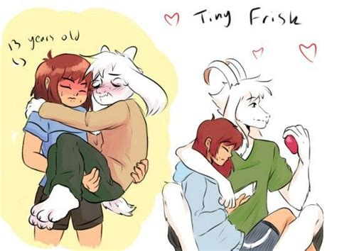 Asriel Frisk Undertale Comic Undertale Cute Undertale