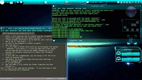 Ecryptfs Tutorialthe Secure File System For Linux Youtube