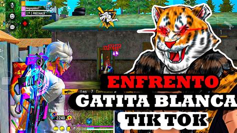 Me Enfrento A La Gatita Blanca De Tik Tok Preciso En Mira Leo Z