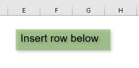 How To Always Insert A Blank Row Below Instead Of Above In Excel