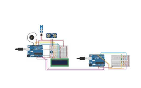 Circuit Design Copy Of Security System Using Ultrasonic Distance Sensor