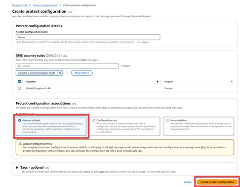 Lower Your Risk Of SMS Fraud With Country Level Blocking And Amazon Pinpoint AWS Messaging