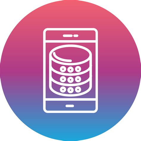 Database Vector Icon 16002333 Vector Art At Vecteezy