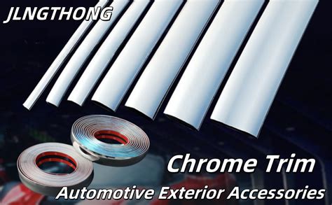Automotive Chrome Trim Molding 025 Inch Wide Diy Moulding