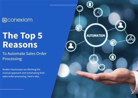 The Top 5 Reasons To Automate Sales Order Processing FinanceContentHub