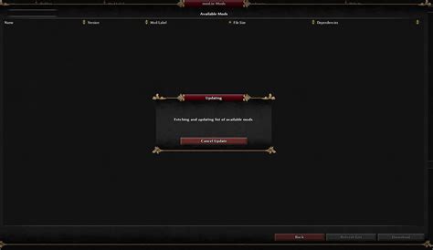 In Game Mod Browser Examples Tutorial ModDB