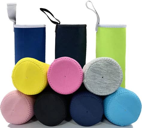 Badu Bg Неопренов калъф за бутилка вода Изолирани сгъваеми капаци за бутилки за напитки Носител