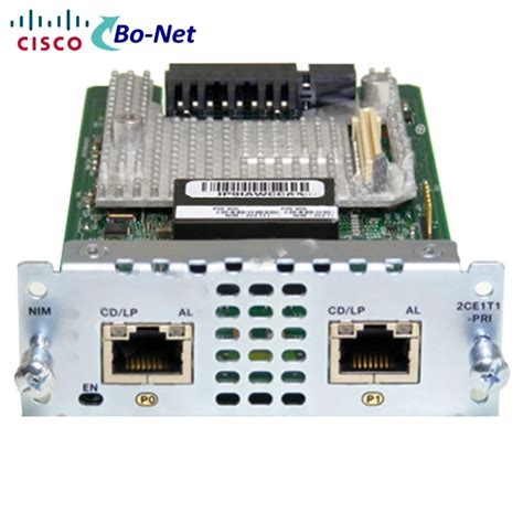 Router De La Serie 4000 De Cisco NIM Para NIM 2CE1T1 PRI 2 Multi Flex Voz DatVoice Alibaba Com