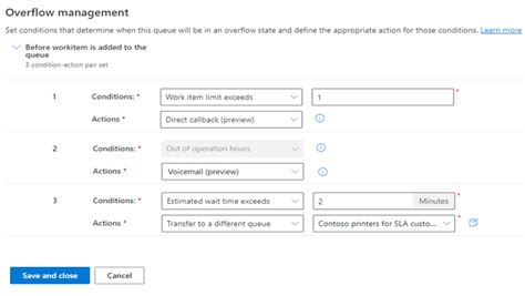 Try Enhancements To Overflow Management Microsoft Learn