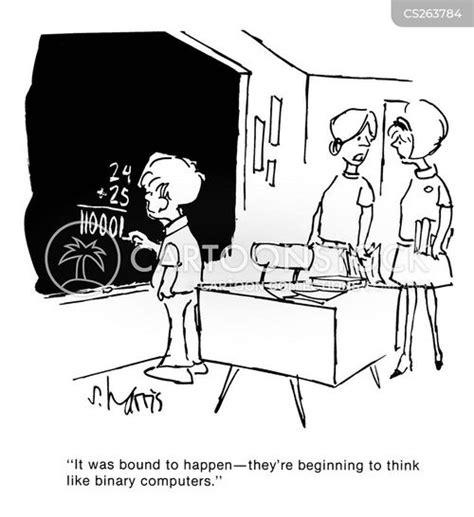 Binary Language Cartoons And Comics Funny Pictures From Cartoonstock