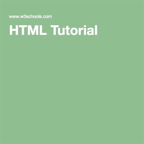 Html Tutorial Css Tutorial Sql Tutorial Html Tutorial