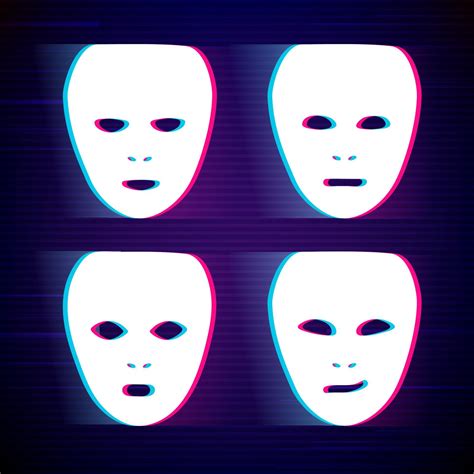 Vector Illustration Of Hacker Logo Template Symbol Of Digital Thief Mask Hacker Icon Vector