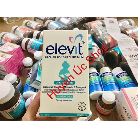 Mua Elevit Breastfeeding Vitamin Tổng Hợp Elevit Sau Khi Sinh Và Cho Con Bú 60 Viên [hàng Úc