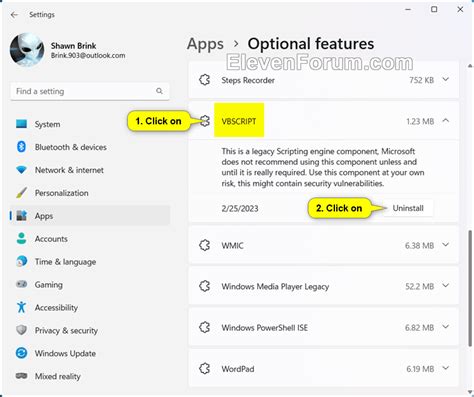Install Or Uninstall Vbscript Feature In Windows 11 Windows 11 Forum