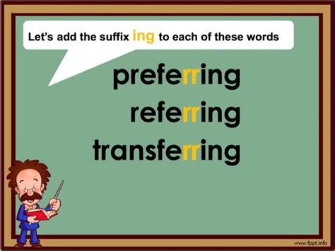 Spellings Double R When Adding A Suffix Y5 Teaching Resources