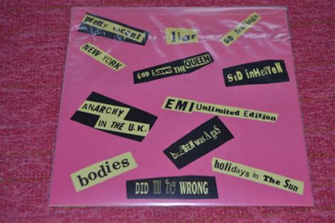 Sex Pistols Never Mind The Bullocks New Eu Import Lp Wcolored Vinyl