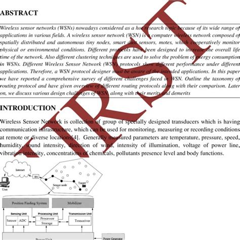 Sensor Node Architecture 14 Download Scientific Diagram