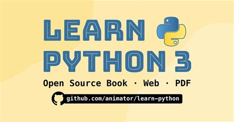 I Published A Free And Open Source Book To Learn Python 3 It Includes A Nice Website For Online