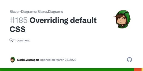 Overriding Default CSS Issue 185 Blazor Diagrams Blazor Diagrams