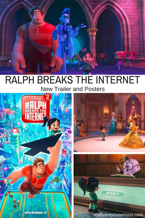 Ralph Breaks The Internet Wreck It Ralph 2 Trailer And Poster • Really