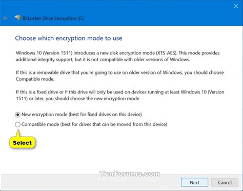 Turn On Or Off BitLocker For Fixed Data Drives In Windows Tutorials