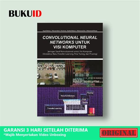 jual buku convolutional neural networks untuk visi komputer jaringan saraf kota tangerang