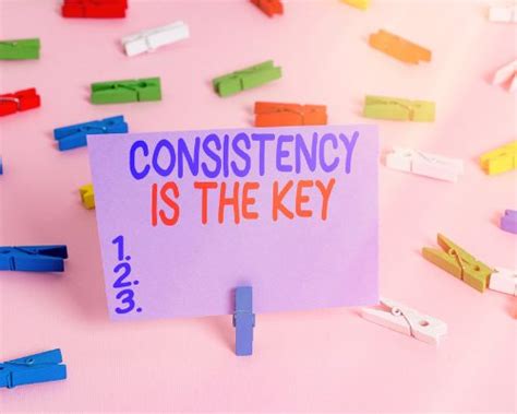 Consistency The Key To Building Healthy Habits Mindset For Success