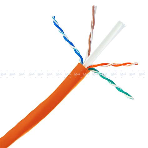 Zkteco Xl600 C L 24awg Network Cable 305m Cat6 Utp Orange
