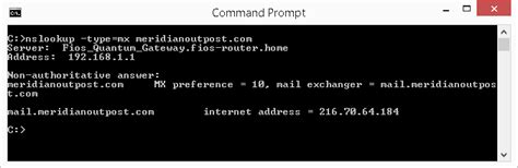 Tutorial On Nslookup Command Line Tool To Query Dns Records Examples