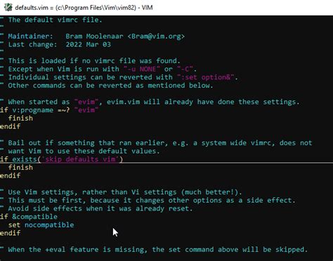 Cursorline Behavior Different In Gvim Windows And Vim In Terminal · Issue 10241 · Vimvim · Github