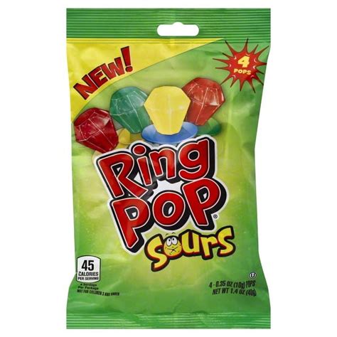 Topps Ring Pop Candy 4 Ea Pack Of 1