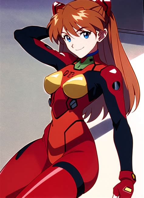 Evangelion Anime Style Anime Image Created By Tensor Art