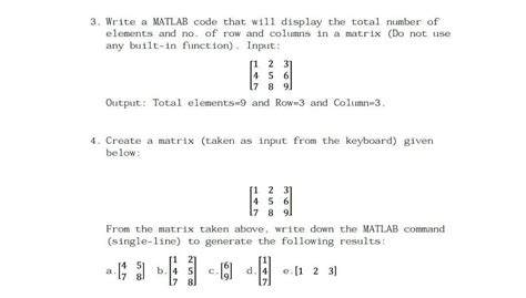solved please solve all of these problems in matlab it s