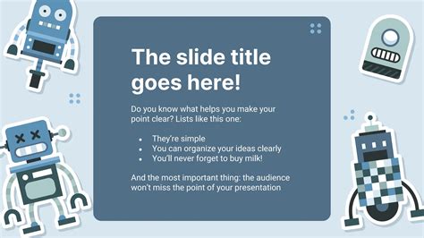 Humanoid Robot Project Proposal By Slidesgo Pptx