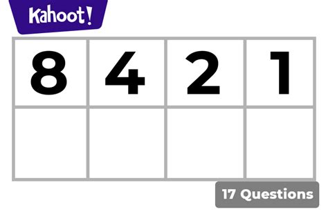 Binary To Decimal Conversion Practice 0 16 Kahoot Quiz