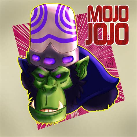 Artstation Portrait Of Villains Mojo Jojo