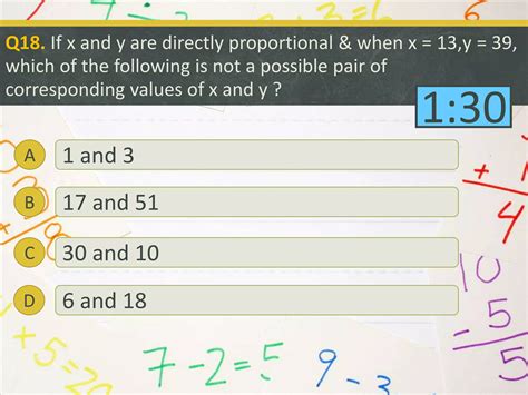 Math Quiz Ppt Free Download