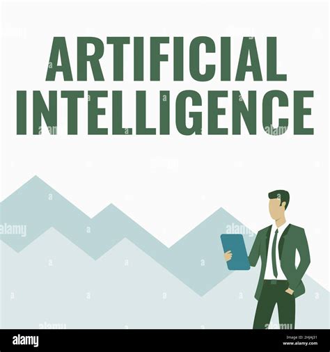 Writing Displaying Text Artificial Intelligence Word Written On