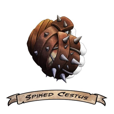 Spiked Cestus Art Pngs By Dungeon Scribe From Patreon Kemono