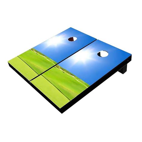 Skips Garage 2 X 3 Golf Course Cornhole Boards Wayfair