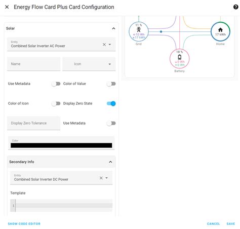 Power Flow Card Plus 🚀 Dashboards And Frontend Home Assistant Community