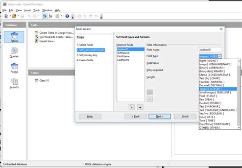 Class 10 It Chapter Database Management System Topic Create Table