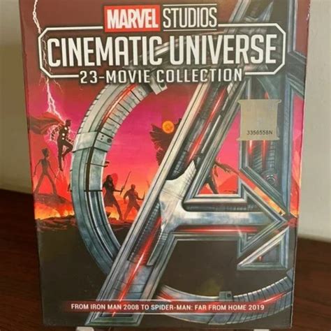 Media Marvel Studios Cinematic Universe Movie Collection Bluray Box Set Mcu Set Poshmark