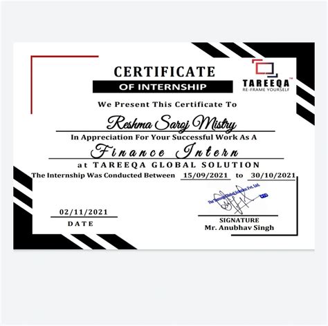 Grateful For Finance Internship Reshma Mistry Posted On The Topic